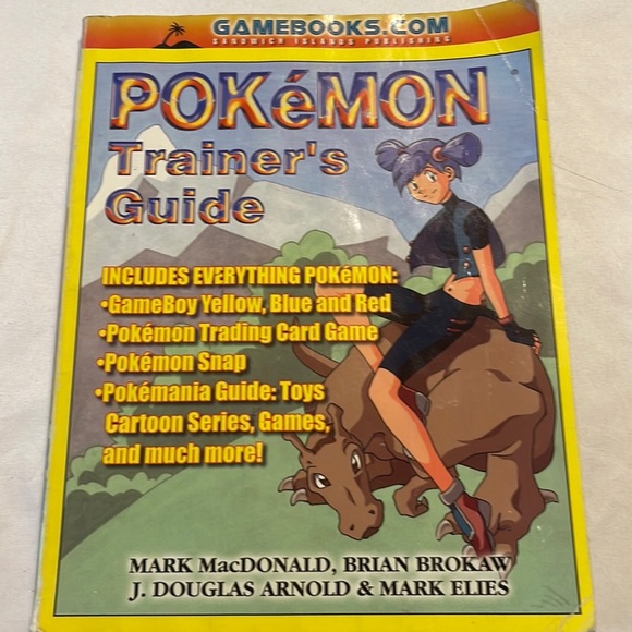 Gamebooks | Other | Pokmon Trainers Guide | Poshmark